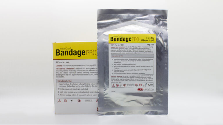 HemCon® Bandage PRO - Tricol Biomedical