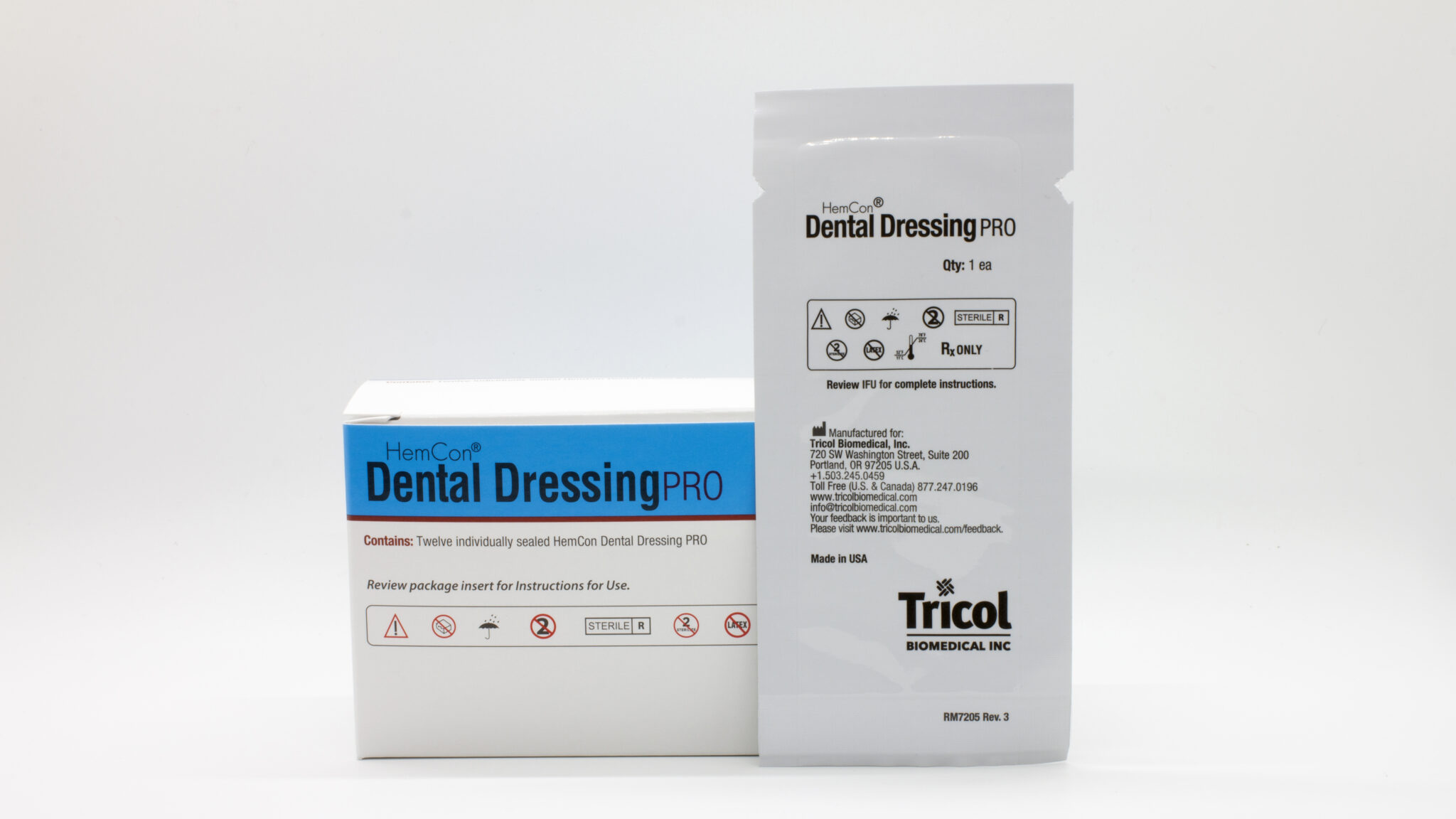 HemCon® Dental Dressing Pro - Tricol Biomedical