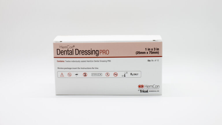 HemCon® Dental Dressing Pro - Tricol Biomedical