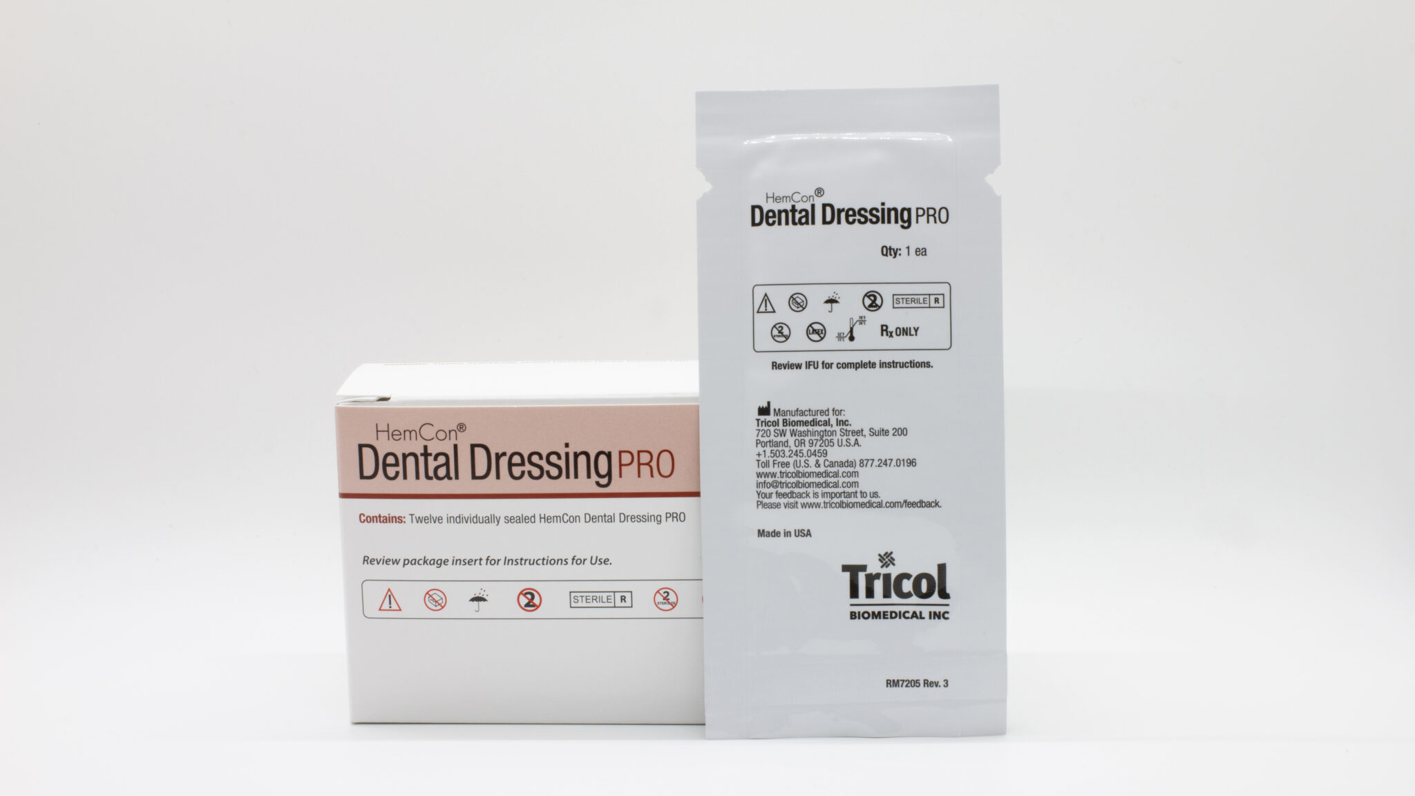 HemCon® Dental Dressing Pro - Tricol Biomedical