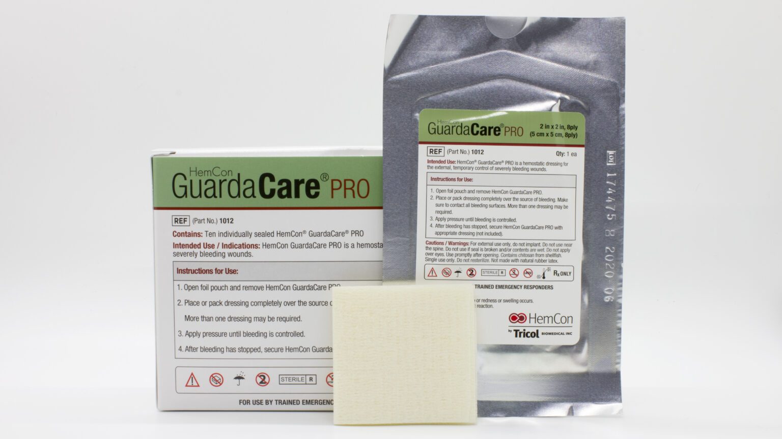 HemCon GuardaCare® PRO - Tricol Biomedical