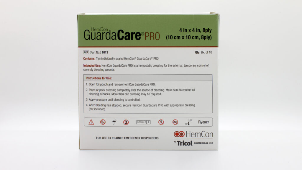 HemCon GuardaCare® PRO - Tricol Biomedical