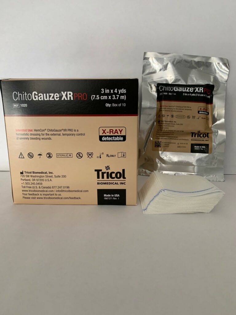 ChitoGauze® XR PRO - Tricol Biomedical